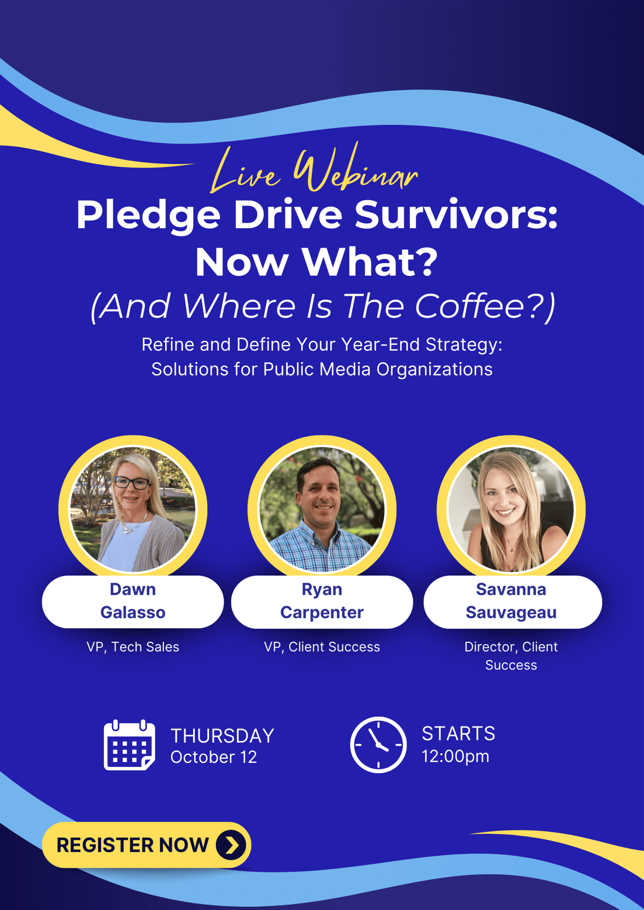 Pledge Drive Survivors: Now What? (And Where Is The Coffee?)